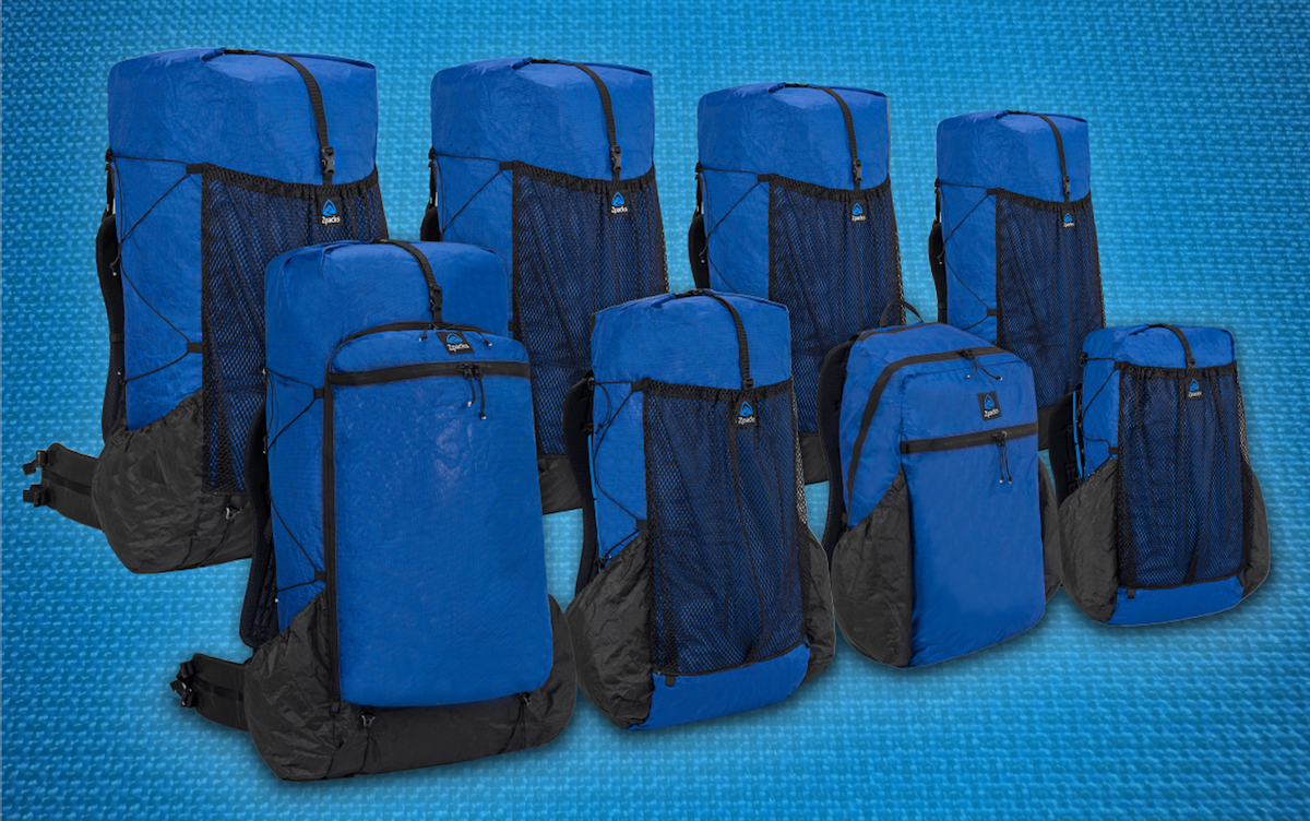 DUSK BLUE Ultra 100x Backpacks – Zpacks