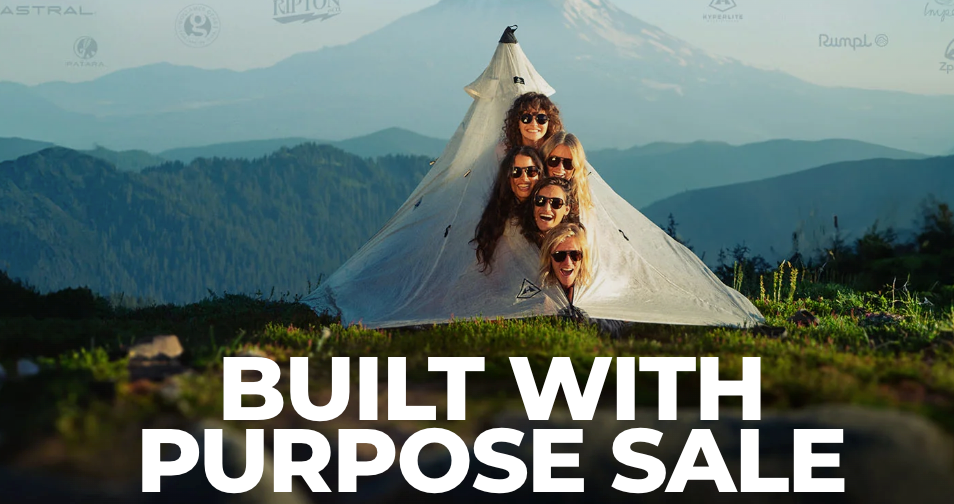 Built With Purpose Sale – Zpacks